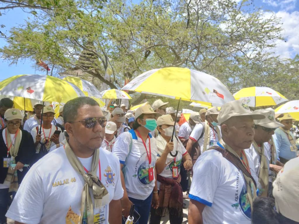 Peregrinus Indonesia Tama ona Area Misa iha Tasitolu | LIFAU PRESS